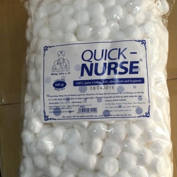 Bông gòn viên Quick Nurse gói 500gram | Shopee Việt Nam