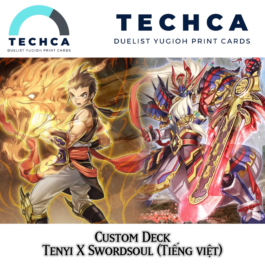 Bài In Tiếng Việt - Bộ bài Yugioh - Custom Deck - Tenyi X Swordsoul ...