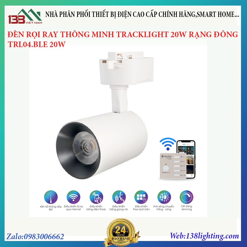 [SMART HOME] Đèn rọi ray thông minh Tracklight Rạng đông đổi màu TRL04 ...