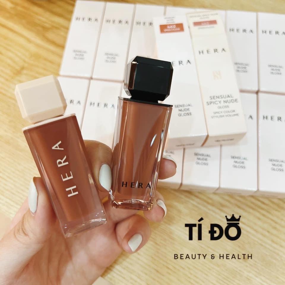 HERA - *ĐÃ CÓ VỎ MỚI* [SẴN 462,422] Son Bóng Sensual Spicy Nude Gloss | Shopee Việt Nam