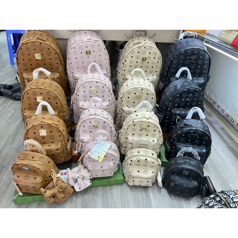 Balo MCM sẵn đủ màu đủ sz | Shopee Việt Nam