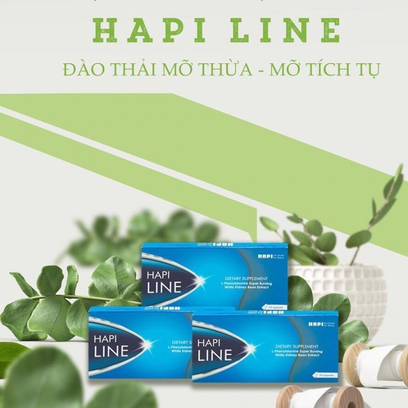 Viên Uống Giảm Cân Hapi Line Giảm Mỡ Đào Thải Mỡ Giúp Lấy Lại Vòng Eo (10 viên/hộp) | Shopee ...