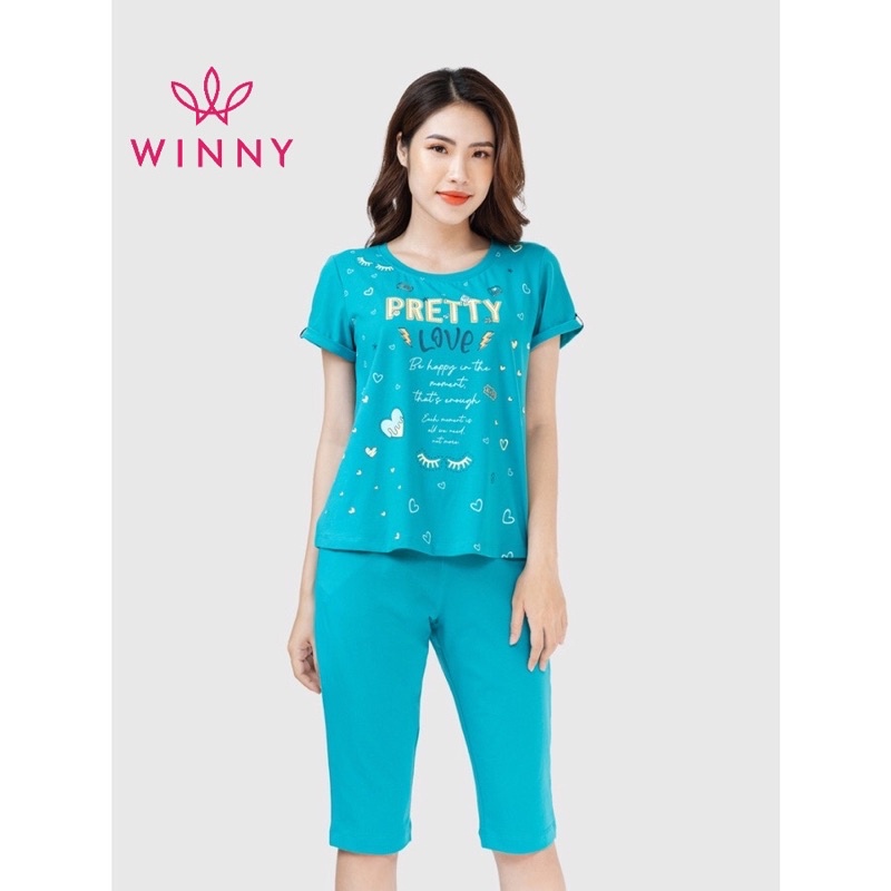 BỘ ÁO CỘC TAY QUẦN NGỐ COTTON WINNY | Shopee Việt Nam