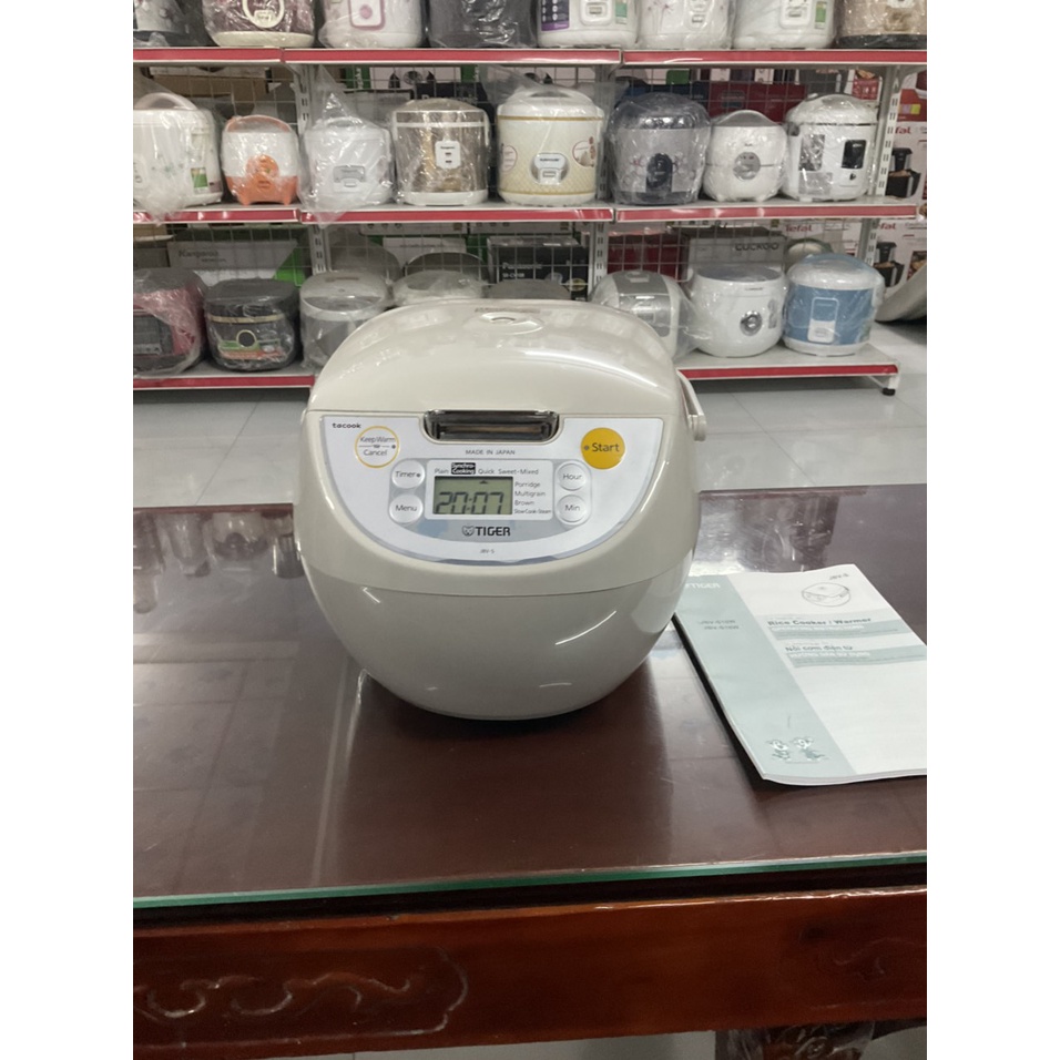 Nồi cơm điện tử Tiger 1.8 lít JBV-S18W Nhật Bản - Hàng trưng bày ...