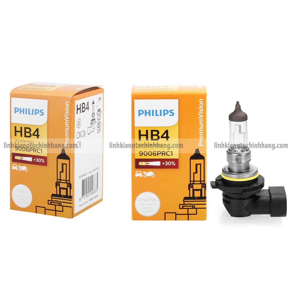 [Chính Hãng] Đèn Oto Hb4 Halogen Philips PremiumVision Zin Tiêu Chuẩn ...