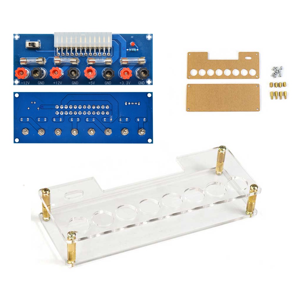 Bảng Mạch Chuyển đổi Nguồn điện Máy Tính Aideepen Hu M28w 24pin Chuyên