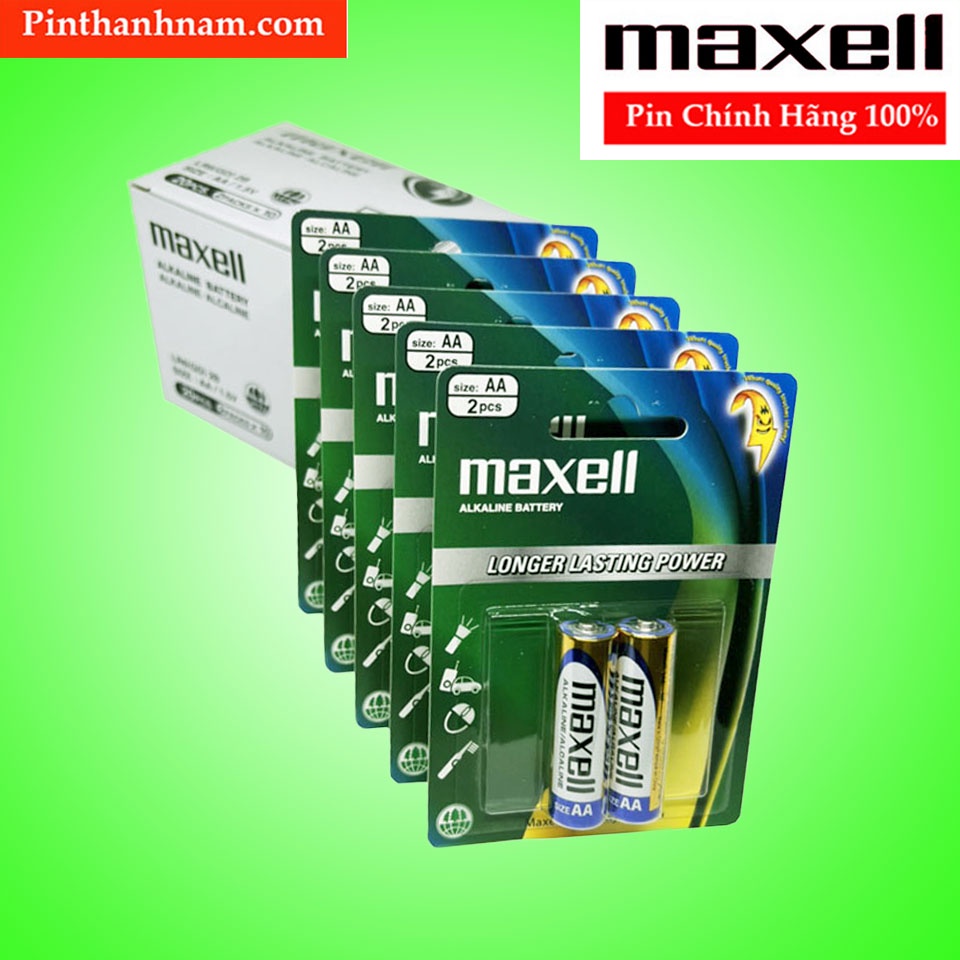 Hộp 20 Viên Pin AA / Pin AAA Maxell alkaline Chính Hãng | Shopee Việt Nam