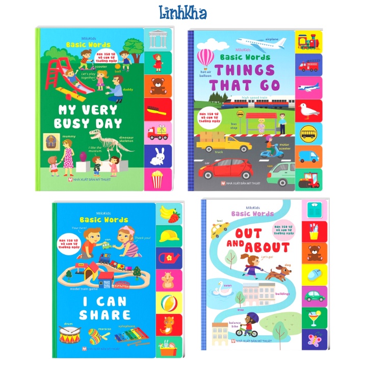 Basic Words - Sách Tiếng Anh Cơ Bản Cho Bé (MiloKids - Minh Long ...