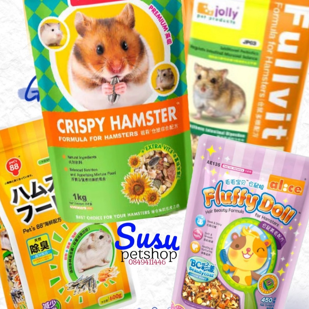 Thức Ăn cho Hamster đẹp lông, đầy đủ dinh dưỡng- Hàng chính hãng ...