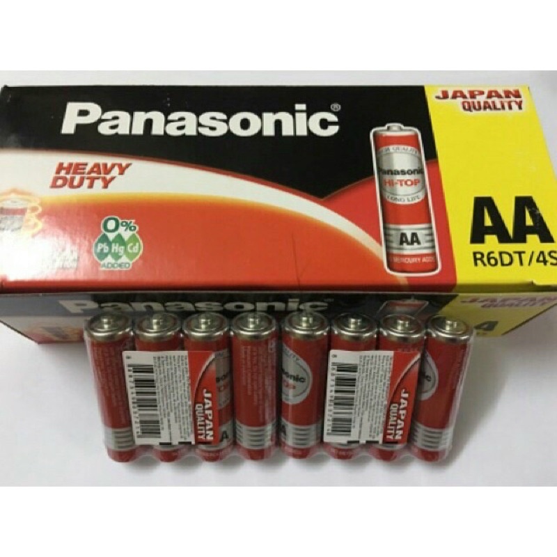 Hộp 60 Pin AA Panasonic 1,5V Tiểu Đỏ R6DT-4S Chính Hãng Công Ty ...