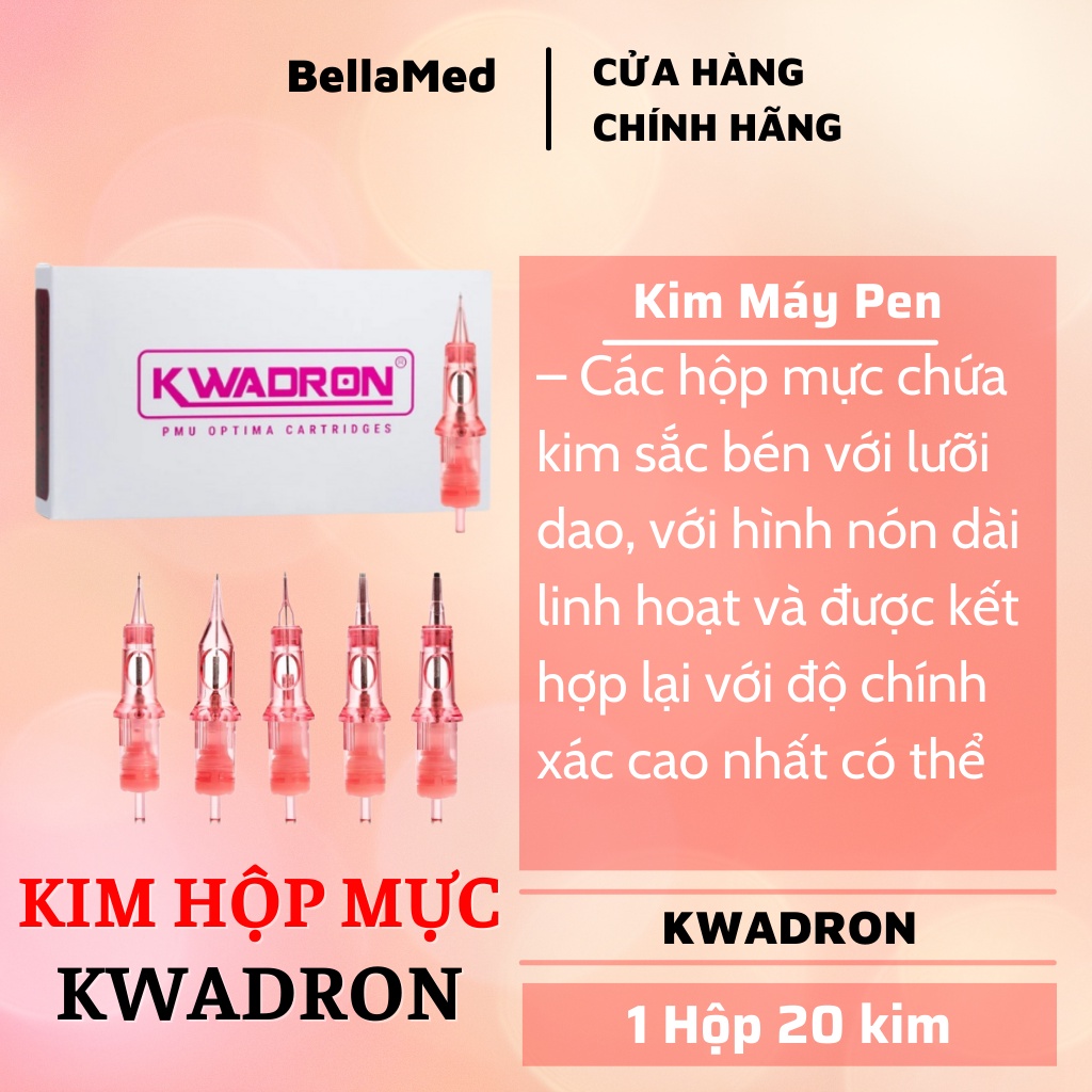 Kim Pen Kwadron kim phun xăm máy Pen các loại - Hộp 20 cái | Shopee ...