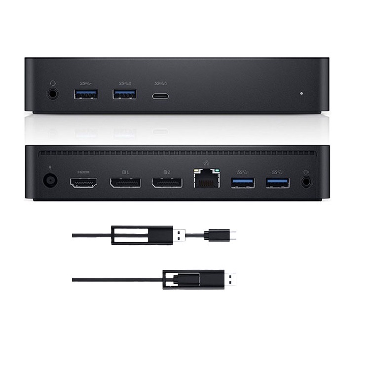 Dock Dell D6000 - Dock Displaylink D600 mở rộng 3 màn 4k 60hz cho các ...