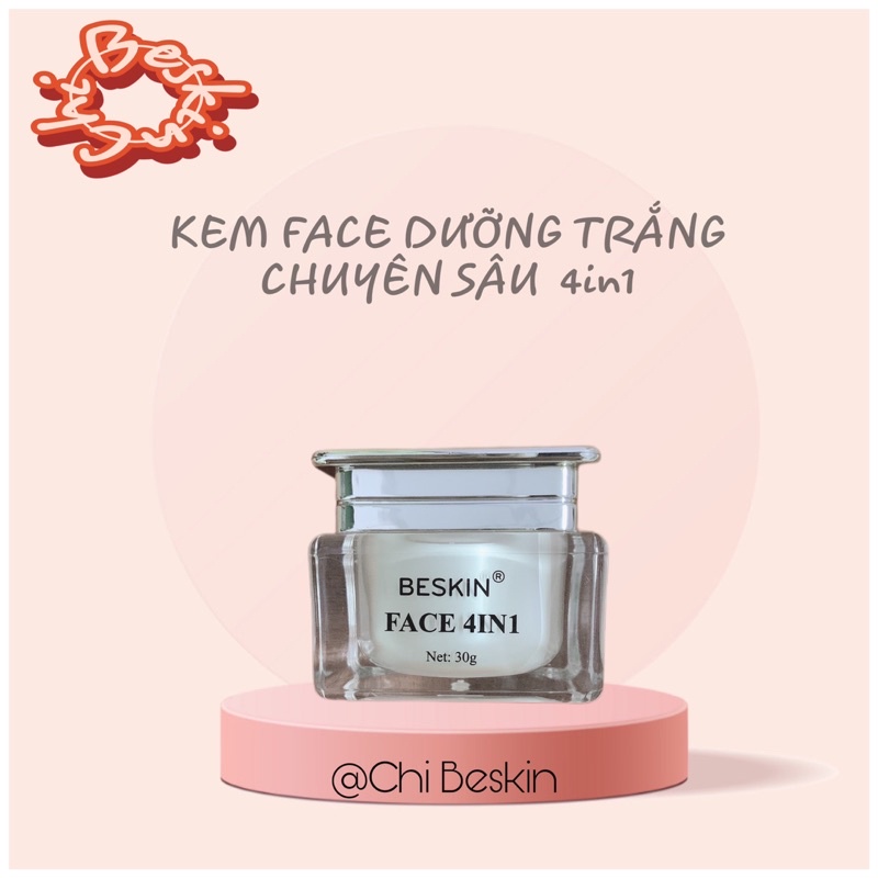 [BESKIN] FACE 4IN1 DƯỠNG TRẮNG CHUYÊN SÂU | Shopee Việt Nam