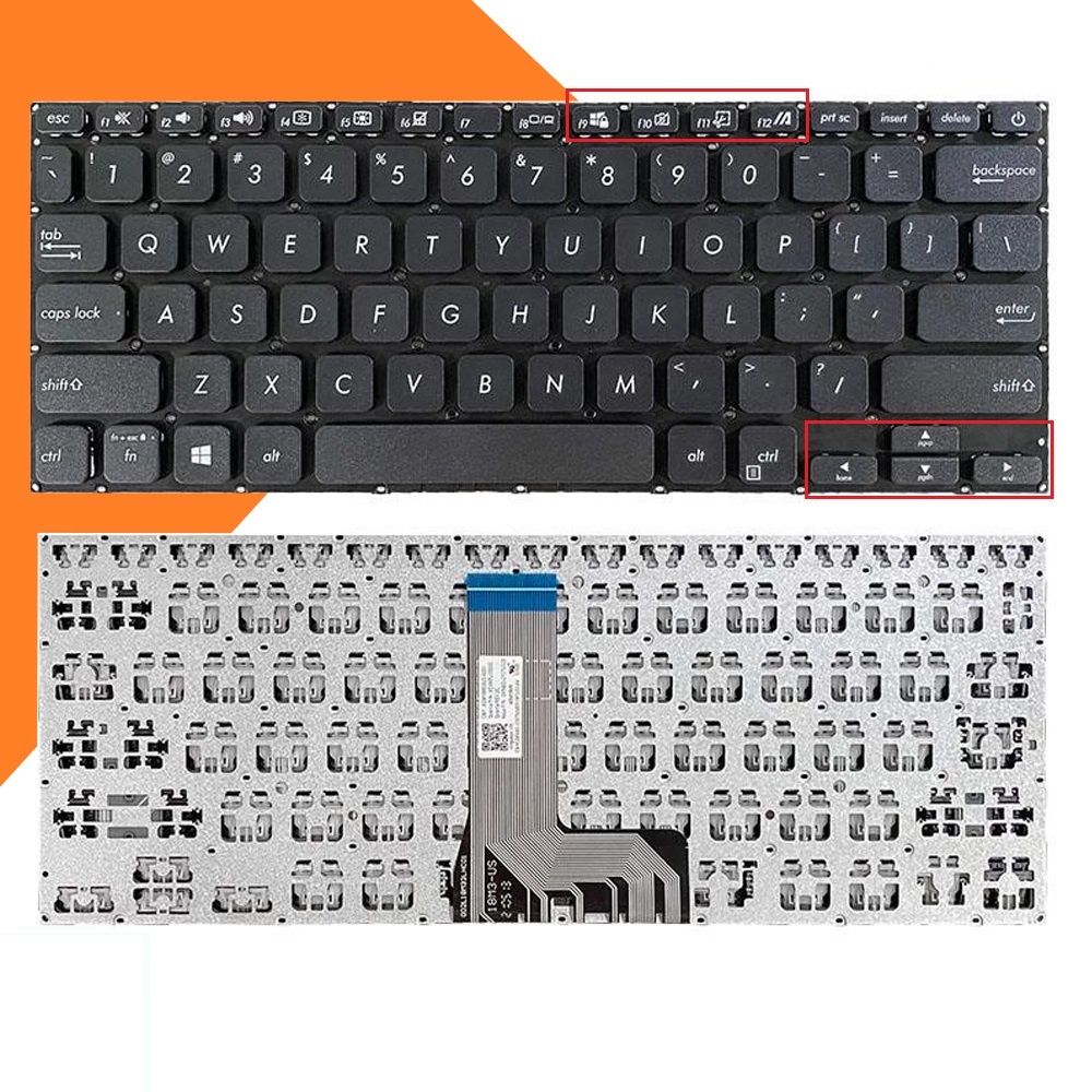 Bàn phím laptop Asus Vivobook X409 X409J X409D X409U X409F X409BA ...