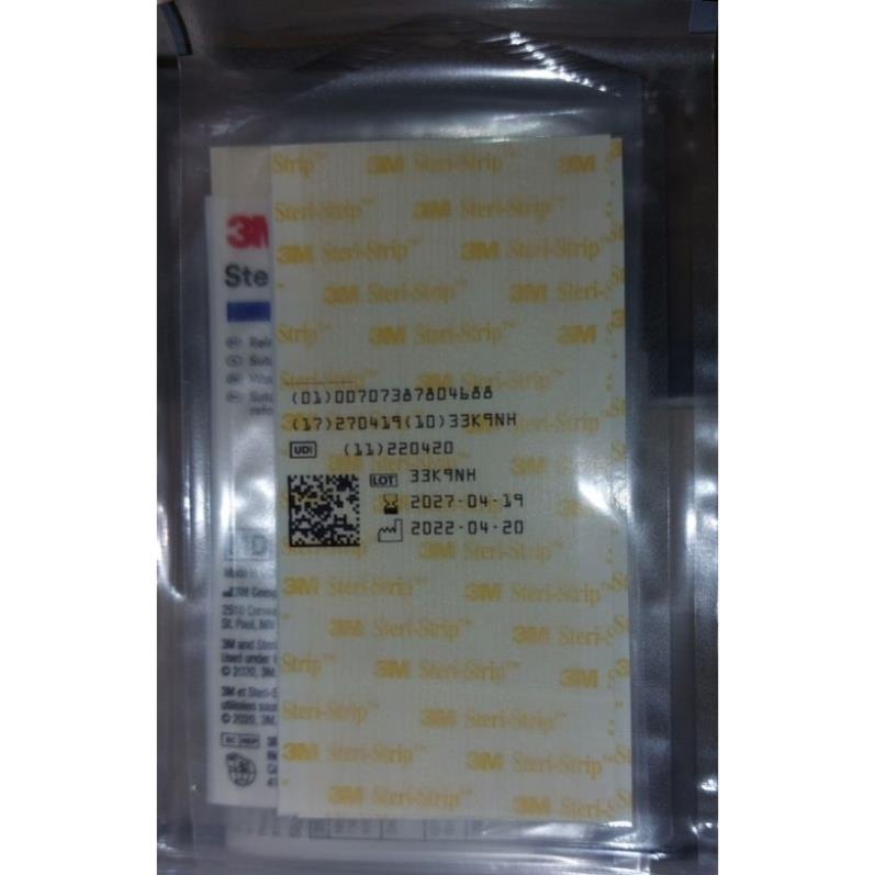 Miếng dán thay chỉ khẩu da 3M STERI-STRIP R1547 kích thước 12mmx100mm ...