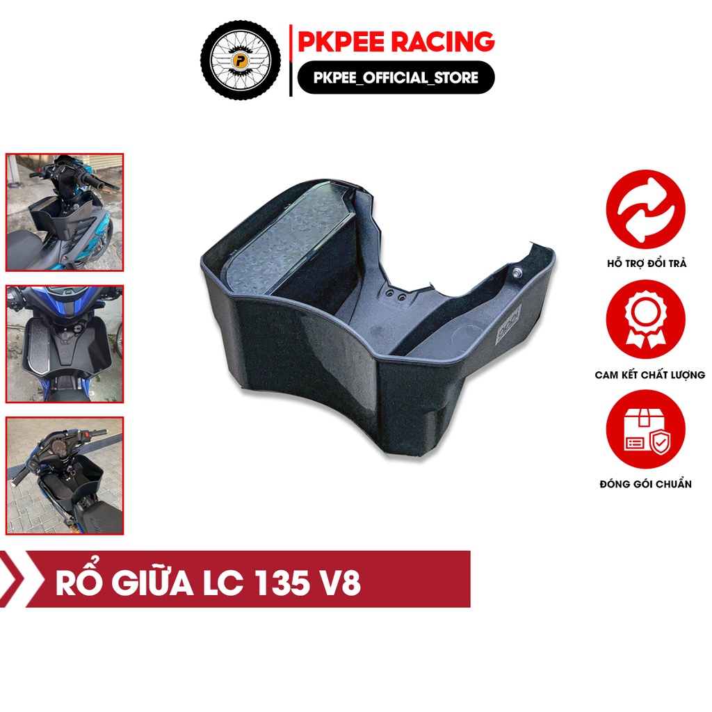 Full Rổ APPI V2 Giữa Kèm Pat Có Hộp Đựng Đồ Chống Nước Mẫu LC V8 gắn Exciter 135/150/155 ...