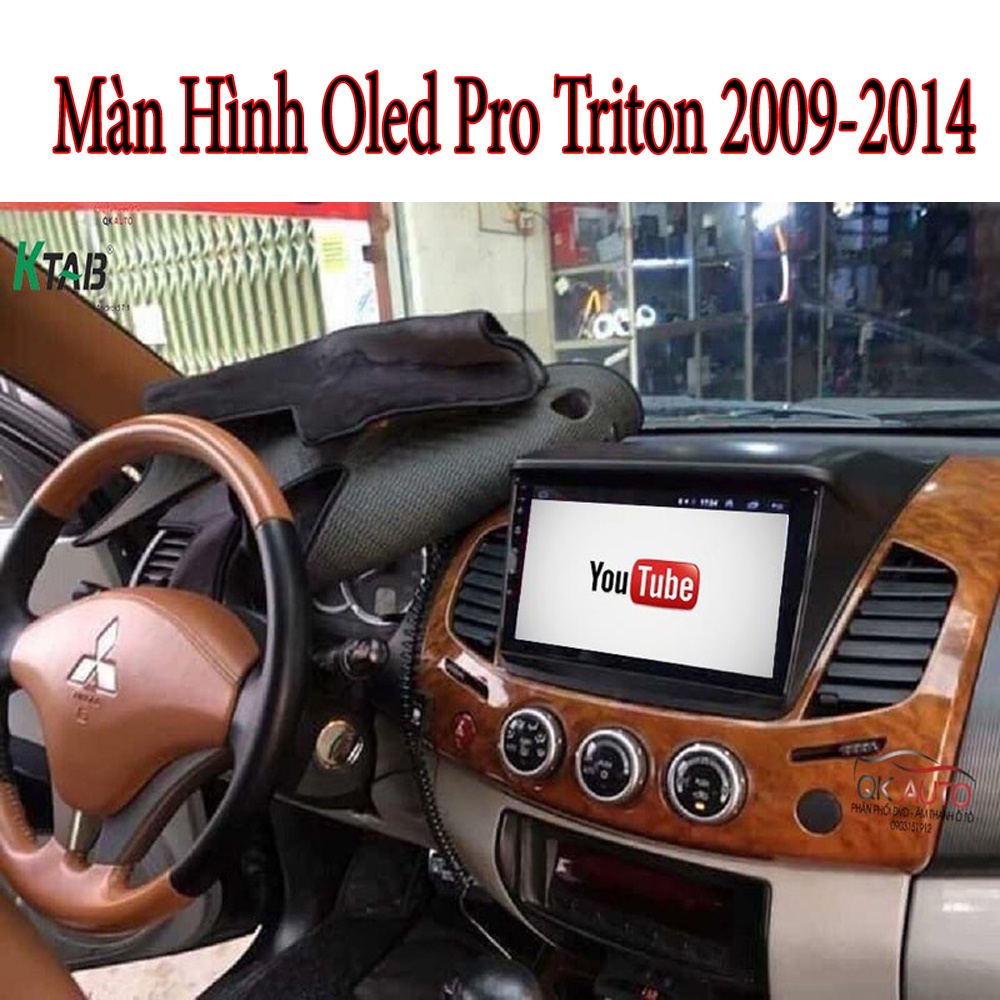 Màn hình Oledpro DVD Android Triton 2009-2014,cắm sim 4G,wifi,RAM 2GB ...