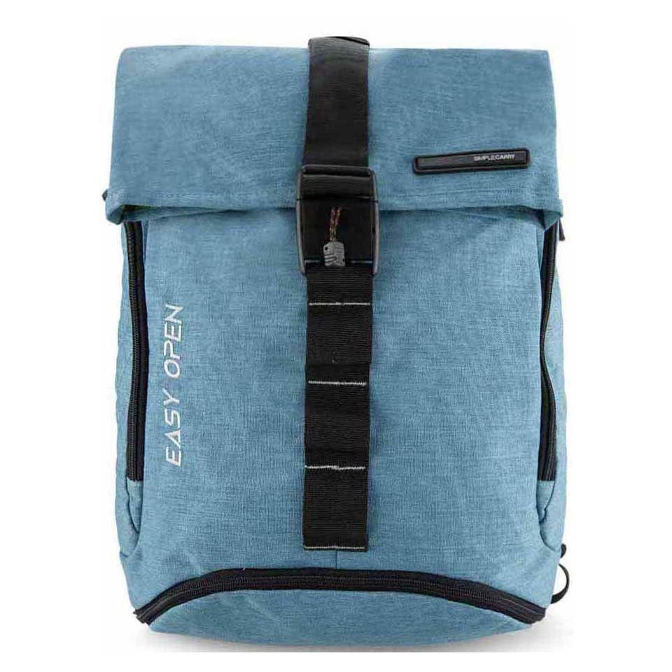 Balo simple carry easy open - Màu Xanh Nhạt | Shopee Việt Nam
