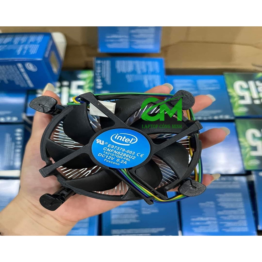 Fan box CPU Hàng Xịn 52 Cánh dày - Quạt chip box Cao Cấp socket 775/1155/1150 New | Shopee Việt Nam
