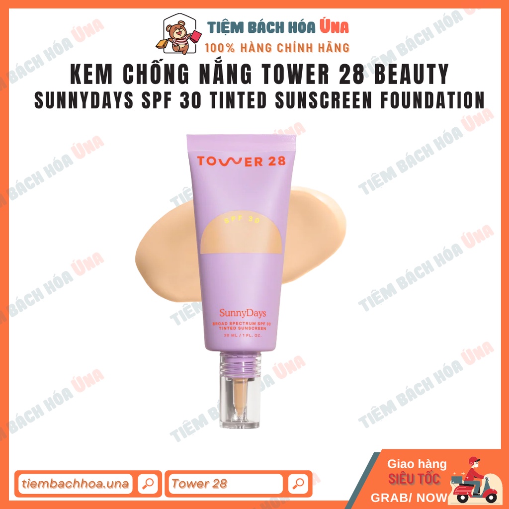 Kem chống nắng Tower 28 Sunnydays SPF 30 Tinted Suncreen - Tiệm bách ...