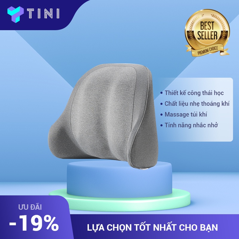 ChÍnh HÃng Gối Tựa Lưng Massage Thông Minh Momoda Xixa Sx355 Gối Tựa Lưng Cao Cấp Dùng Cho