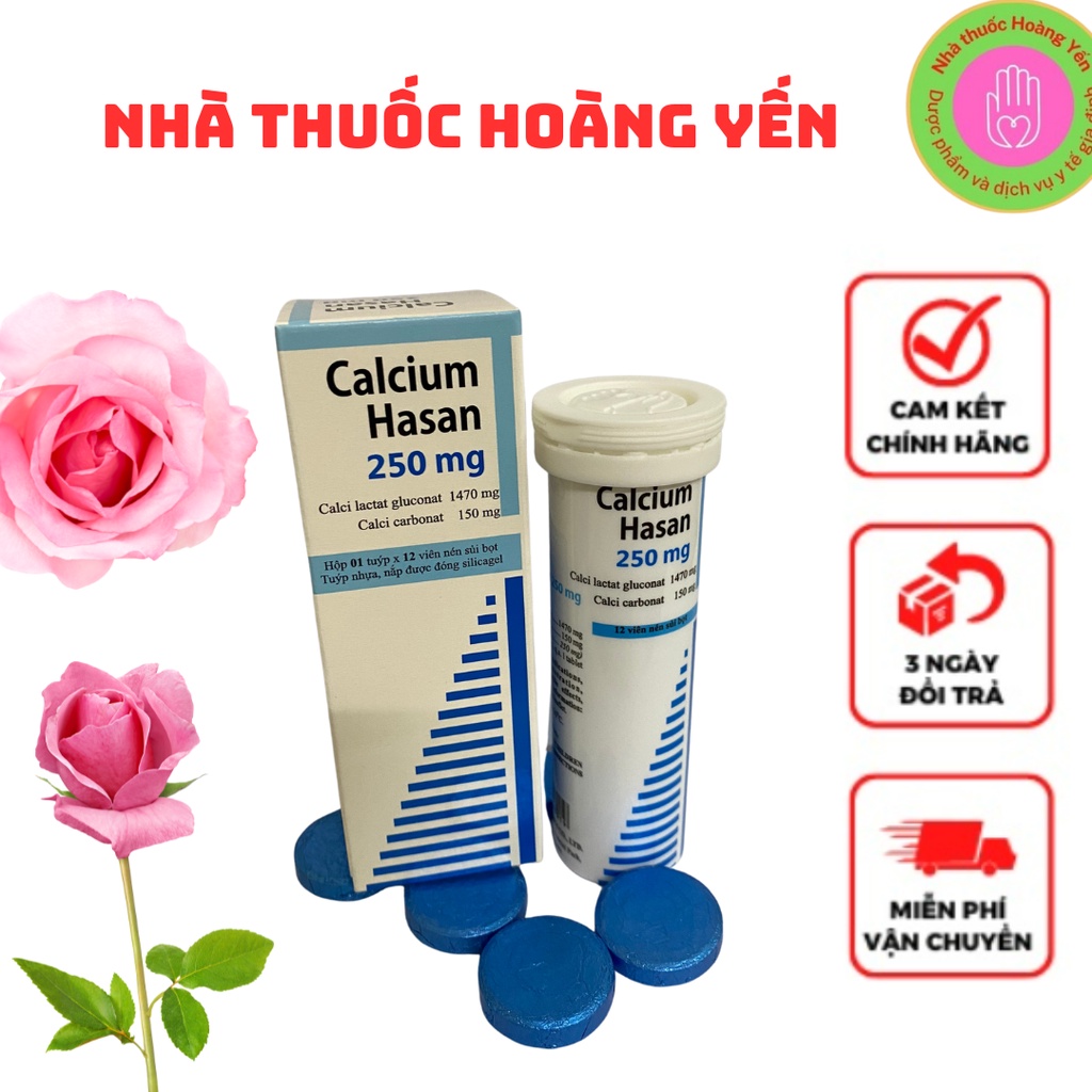 Viên sủi giúp bổ sung Canxi cho cơ thể (tuýp 12 viên) | Shopee Việt Nam