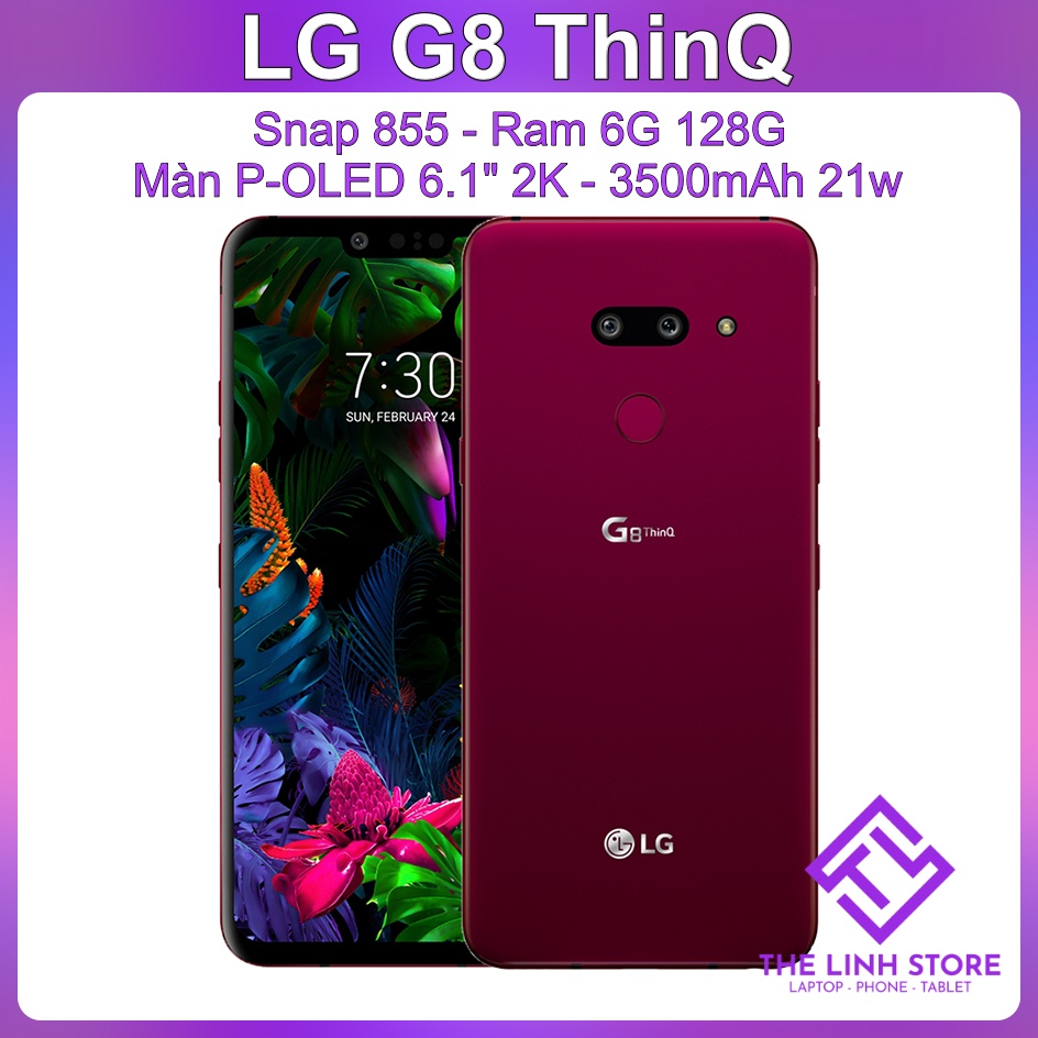 Điện thoại LG G8 có 2 Sim màn P-OLED 2K - Snap 855 ram 6G 128G | Shopee Việt Nam