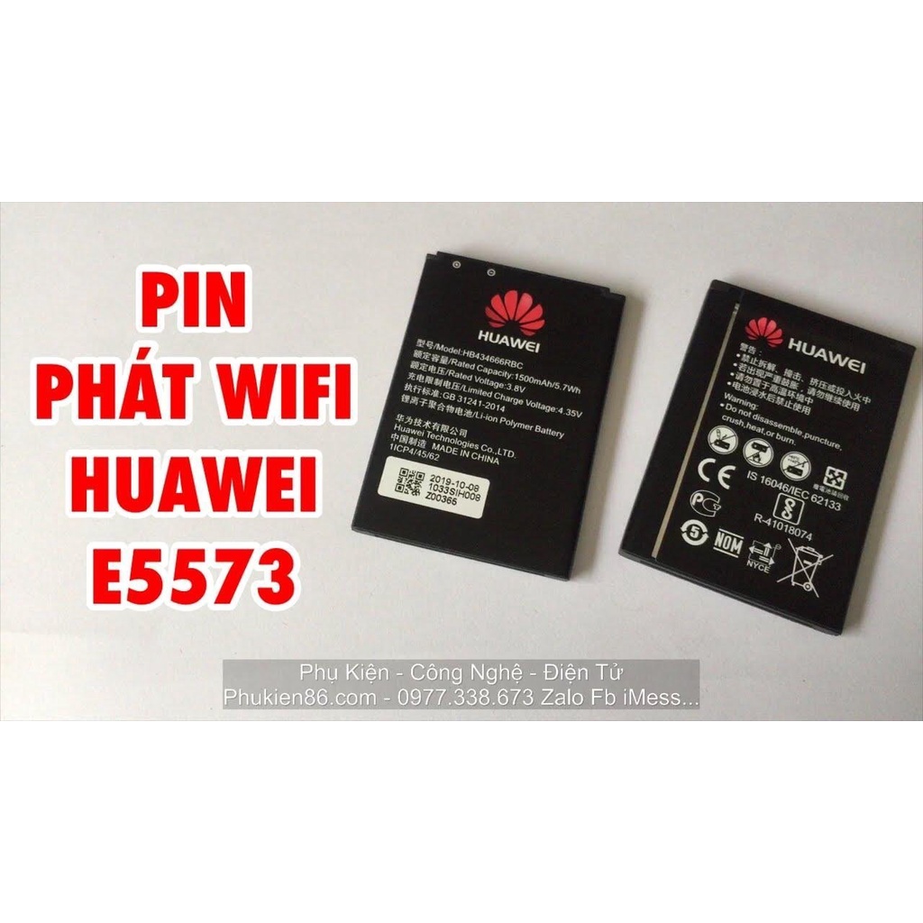 Pin Cho Cục Phát Bộ Phát Wifi E573 Dung lượng 1500mAh Giá Cực Rẻ Cực ...