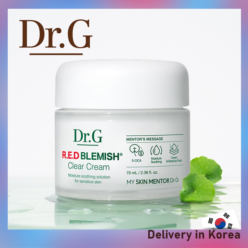 [Dr.G] Kem dưỡng trắng R.E.D Blemish Clear Cream (70ml) 5-cica Complex | Shopee Việt Nam