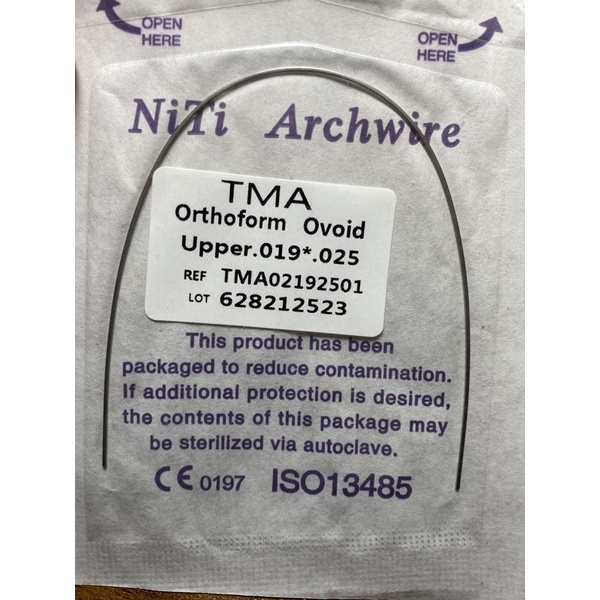 Dây cung TMA chỉnh nha nha khoa | Shopee Việt Nam