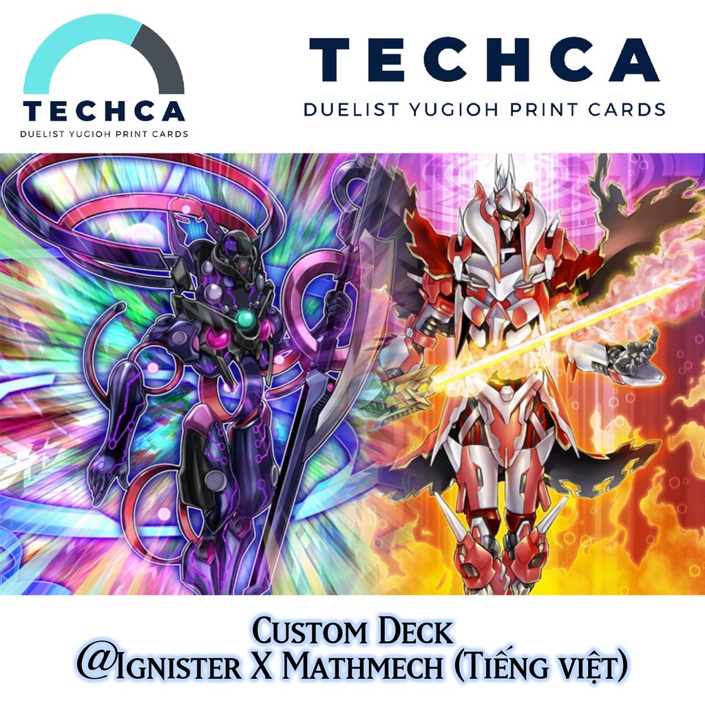 Bài In Tiếng Việt - Bộ bài Yugioh - Custom Deck - @Ignister X Mathmech ...