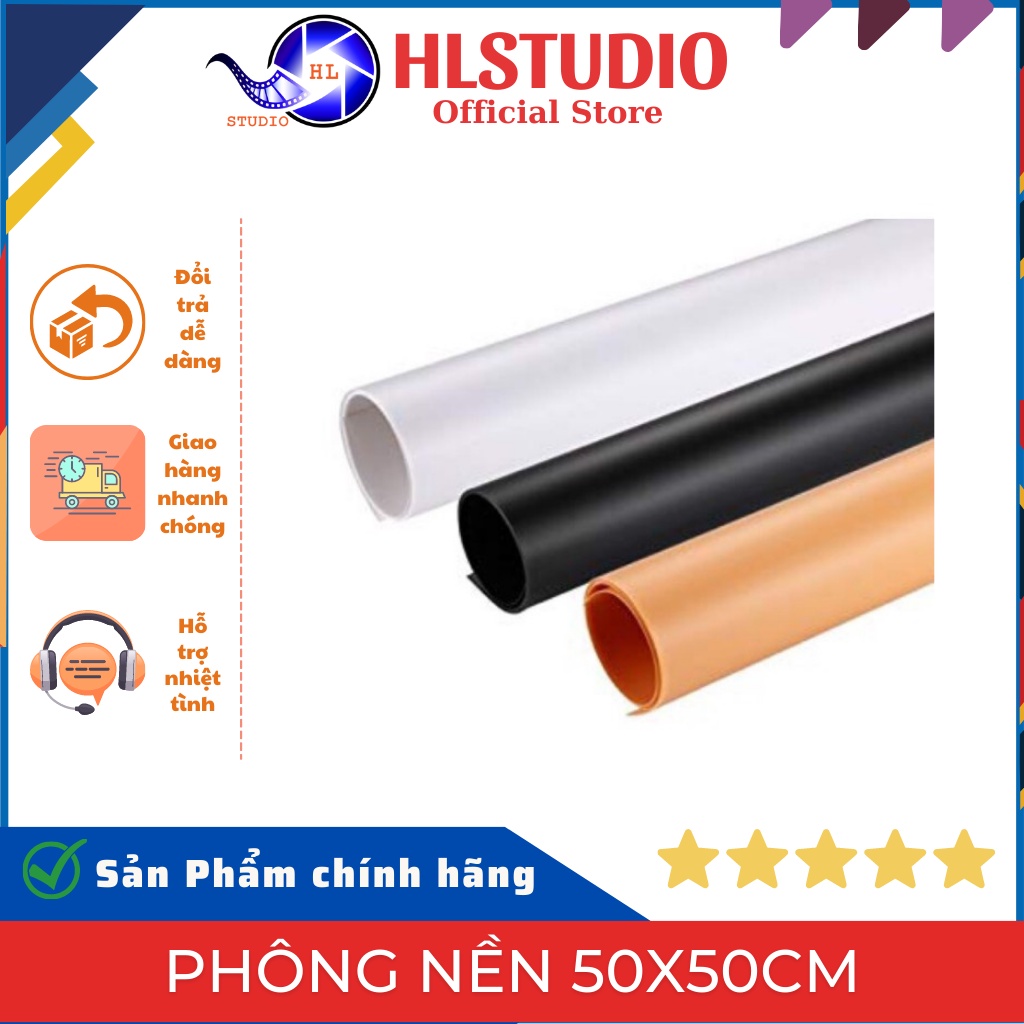 Phông nền 50x50cm chụp ảnh chuyên nghiệp bằng PVC HL Studio | Shopee ...