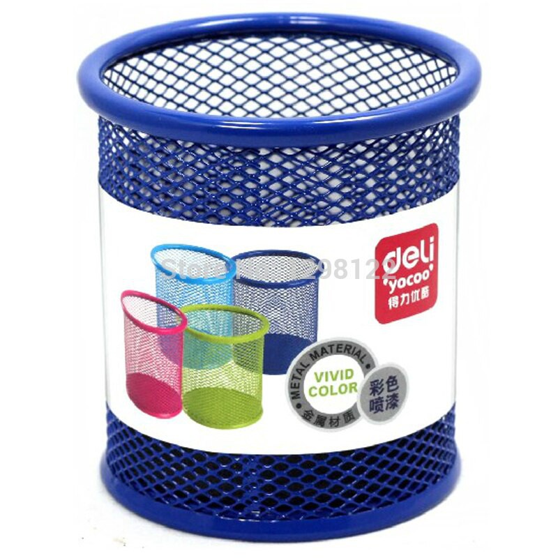 Khay cắm bút deli, ống đựng bút tròn bằng kim loại deli 9172 | Shopee ...