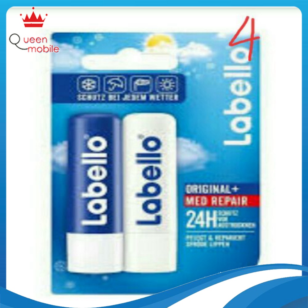 Son dưỡng môi labello có màu sắc và không màu. [Queen Mobile] | Shopee ...