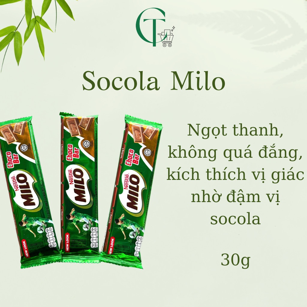 Socola Milo Choco bar thanh 30g | Shopee Việt Nam