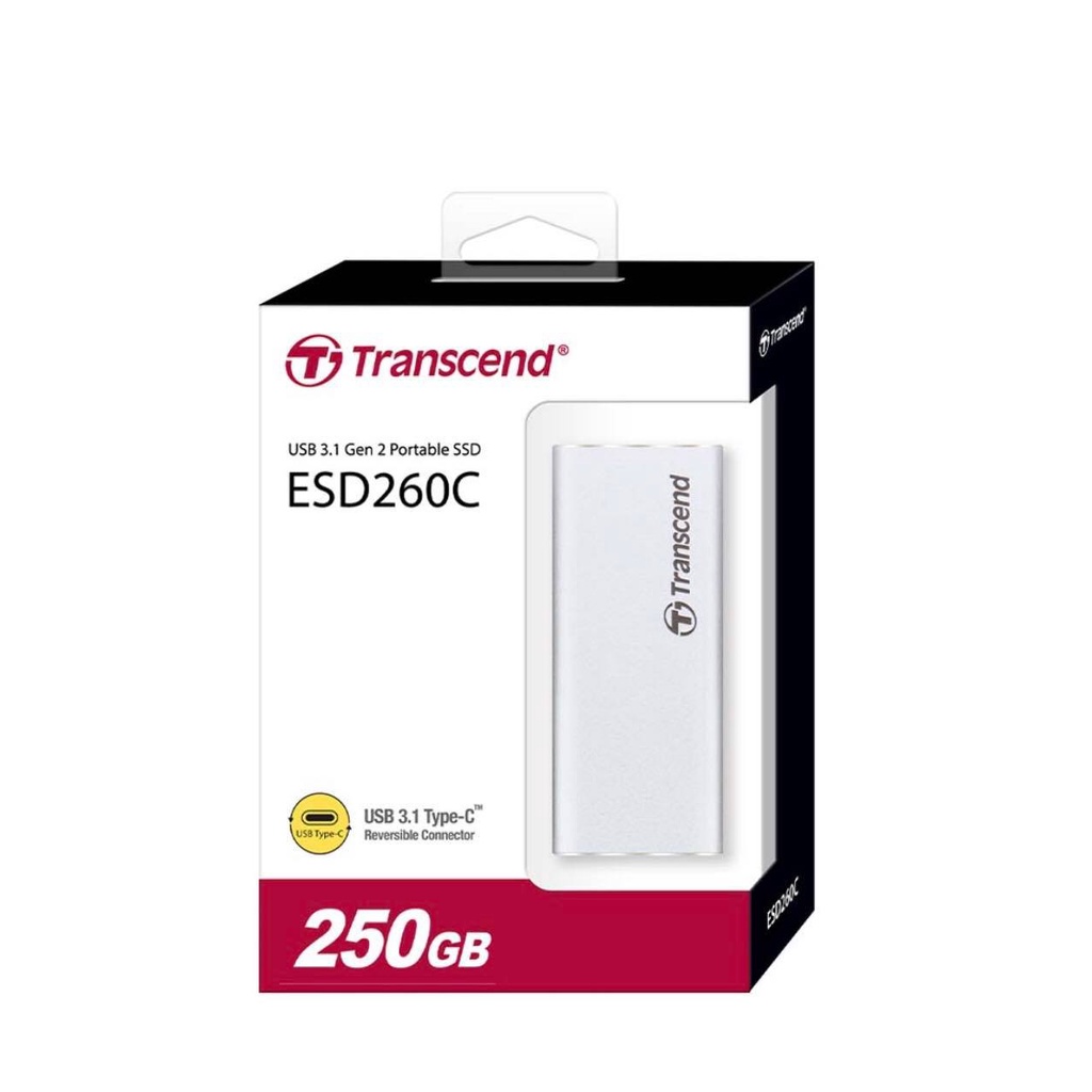 [Chính Hãng] Ổ Cứng Di Động SSD Transcend ESD260C USB Type C 250GB ...