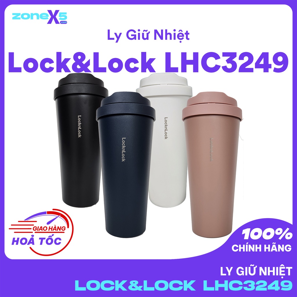 Ly Giữ Nhiệt Lock&Lock Energetic One-Touch Tumbler LHC3249 - 550ML - Bình Giữ Nhiệt Lock&Lock ...