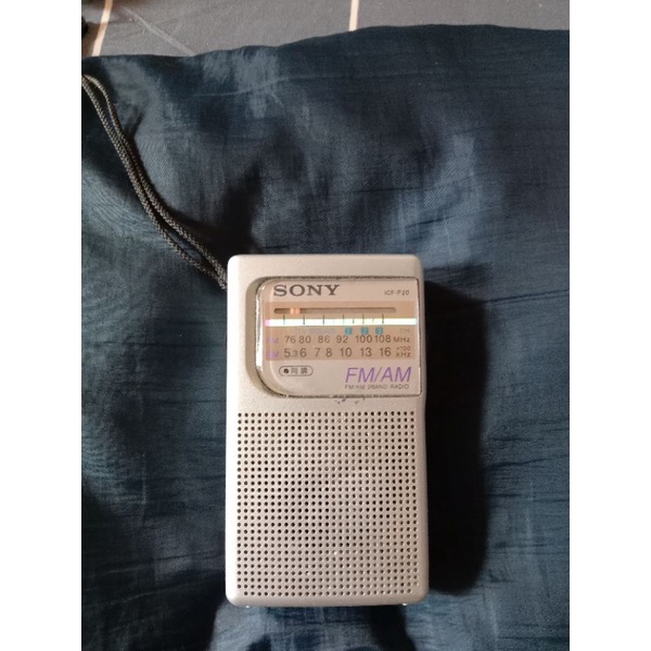 Radio nhật Sony icf p20, hàng chính hãng nội địa nhật đấu giá về ...