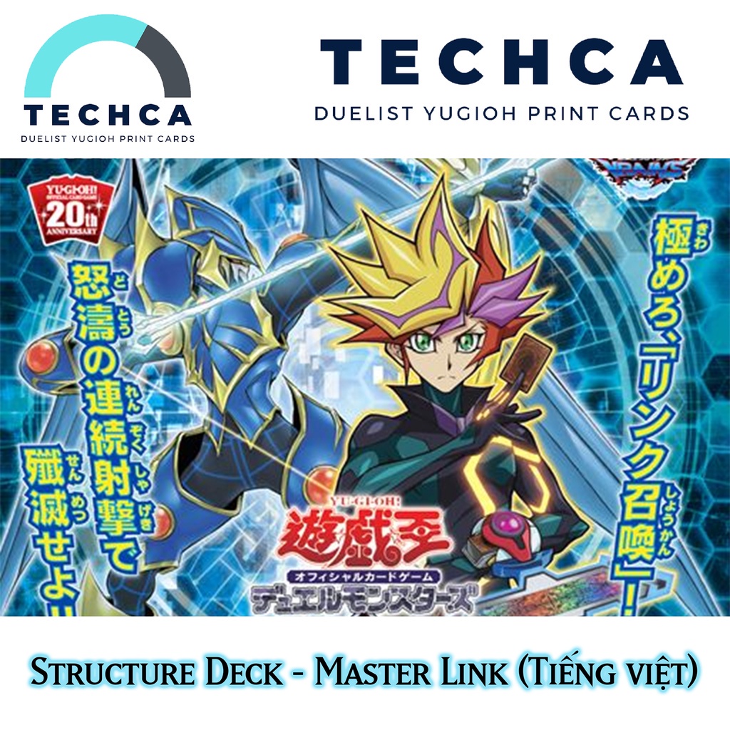 Bài In Tiếng Việt - Bộ bài Yugioh - Structure Deck - Master Link ...