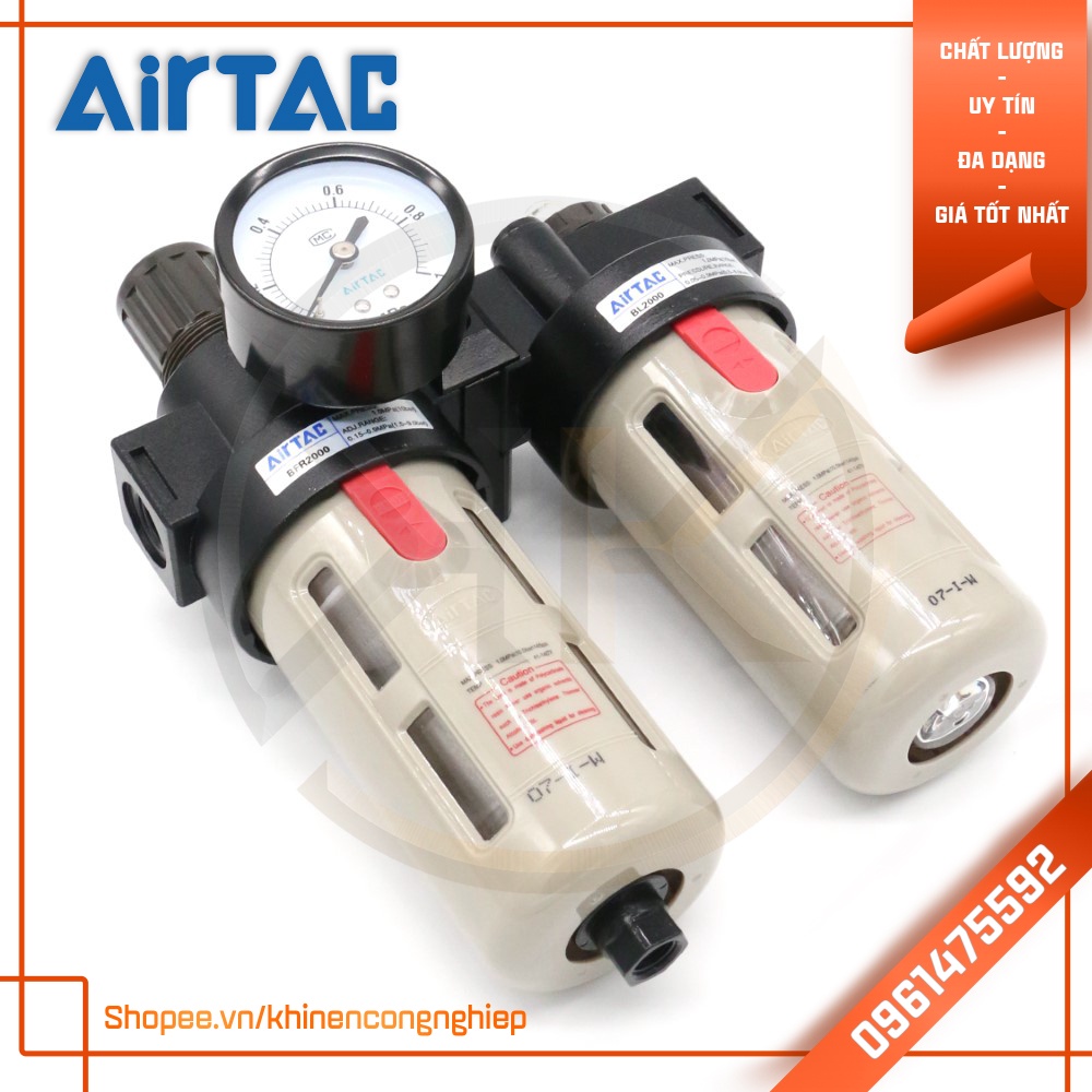 Bộ Lọc Đôi Khí Nén AirTAC BFC2000 (ren 13mm) | Shopee Việt Nam