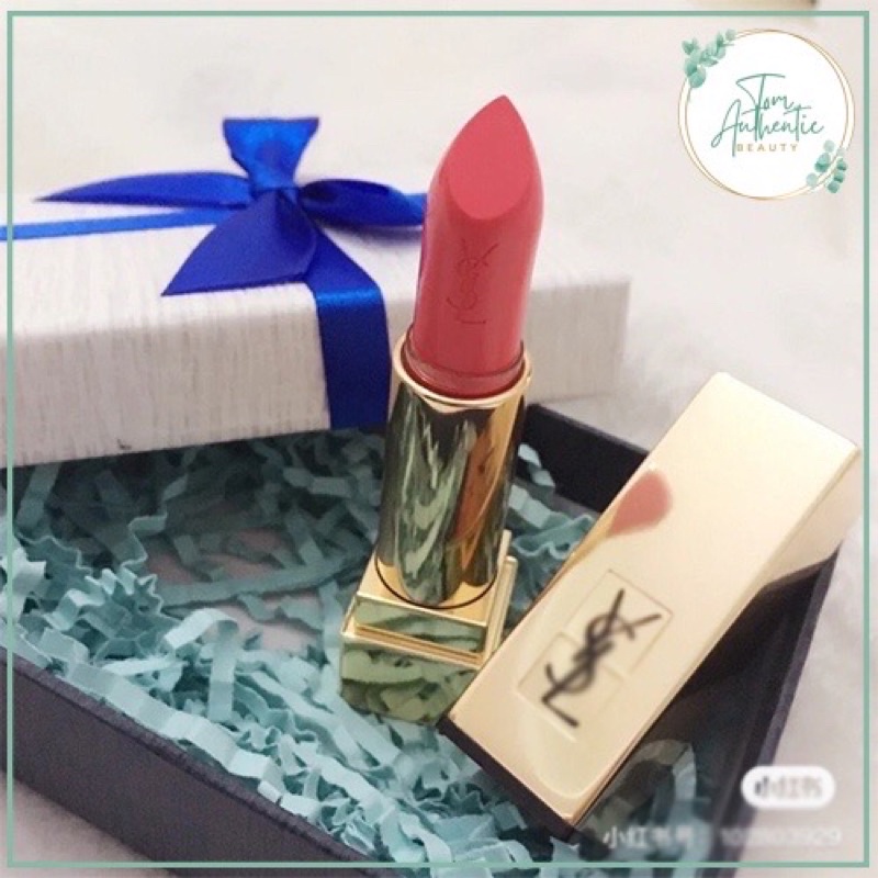 Son YSL 52 full size nobox cam san hô authentic | Shopee Việt Nam