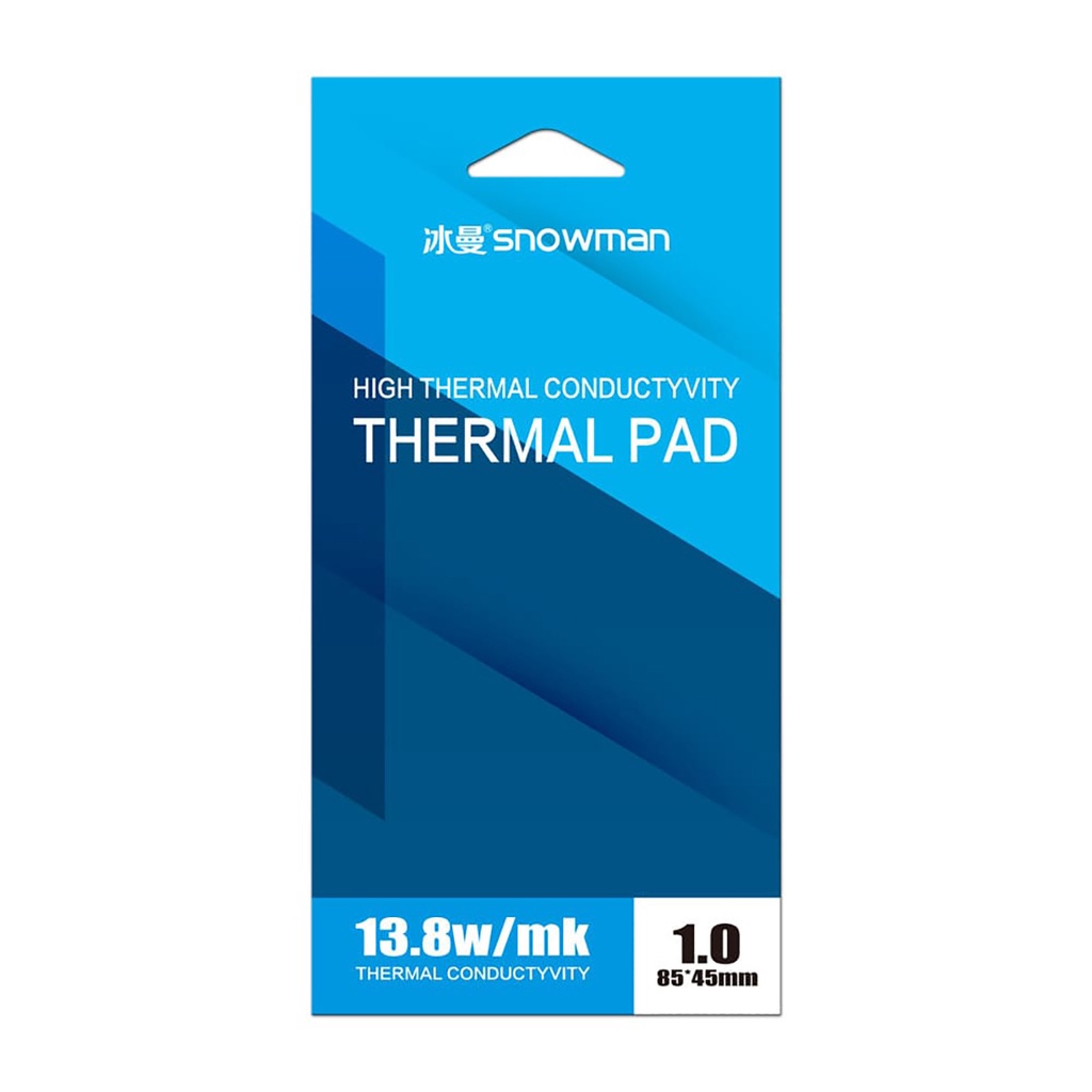 Miếng tản nhiệt cao cấp Thermal Pad SNOWMAN 13.8 W/mk chính hãng tản ...