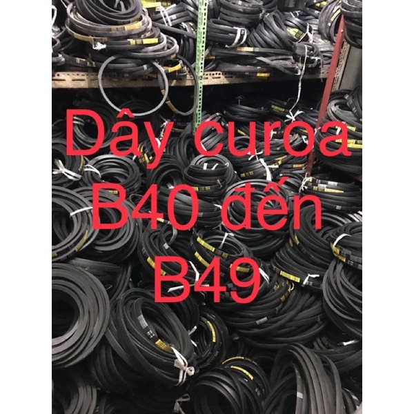 Dây Curoa Bản B đầu 4 B40,B41,B42,B43,B44,B45,B46,B47,B48,B49 | Shopee ...