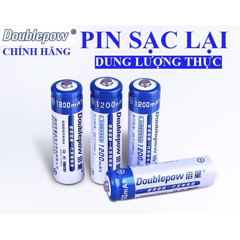 Pin sạc AA-aaa douplepow hàng CHÍNH HÃNG dung lượng thực pin đồ chơi ...