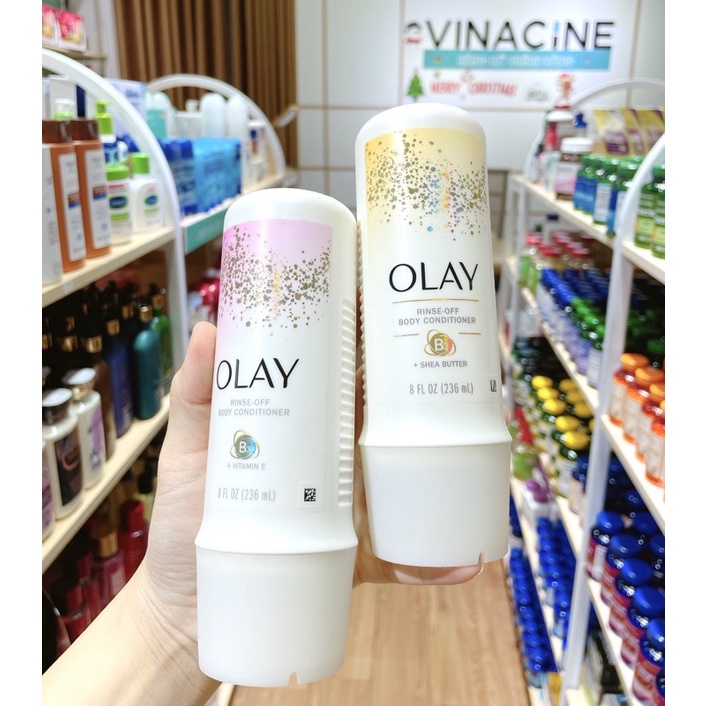 Kem xả body OLAY Rinse-off Body Conditioner 236ml | Shopee Việt Nam