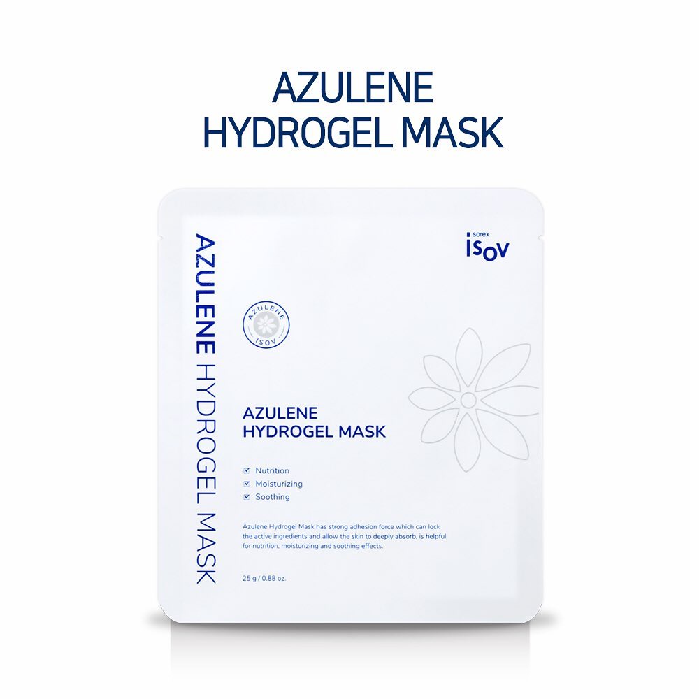 (ISOV) Azulene Hydrogel Mask - Mặt nạ dạng gel dịu da kích ứng, bảo vệ ...