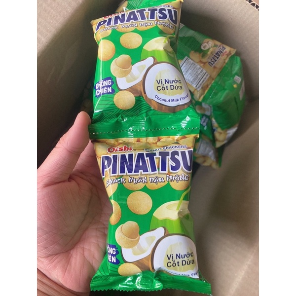 Đậu phộng dây PINATTSU ( 1 dây 10 gói nhỏ) oishi | Shopee Việt Nam