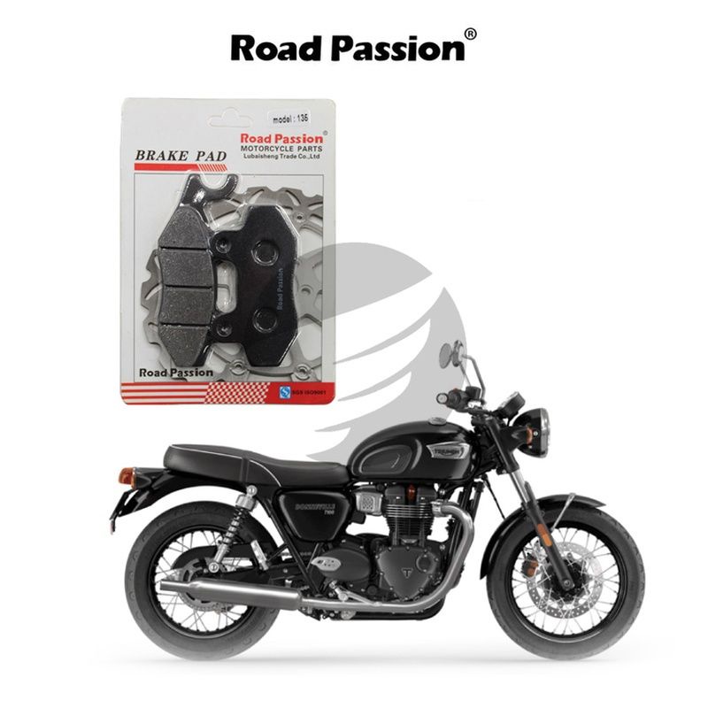Má Phanh (Bố Thắng) Trước Xe Motor Road Passion (M003) Cho BONNEVILLE ...