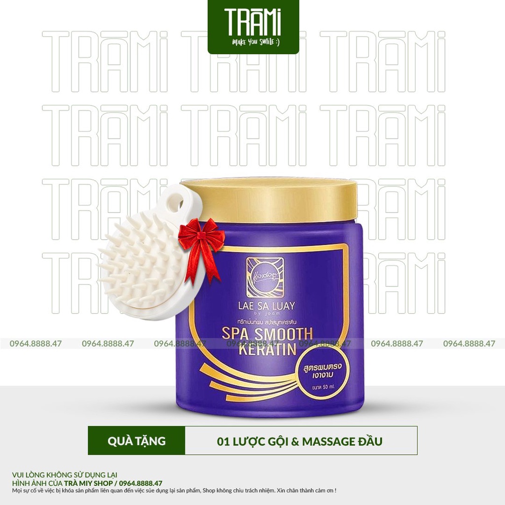 [CHÍNH HÃNG] Ủ Tóc Lụa Keratin Siêu Mềm Mượt Lae Sa Luay By Joom 250ml ...