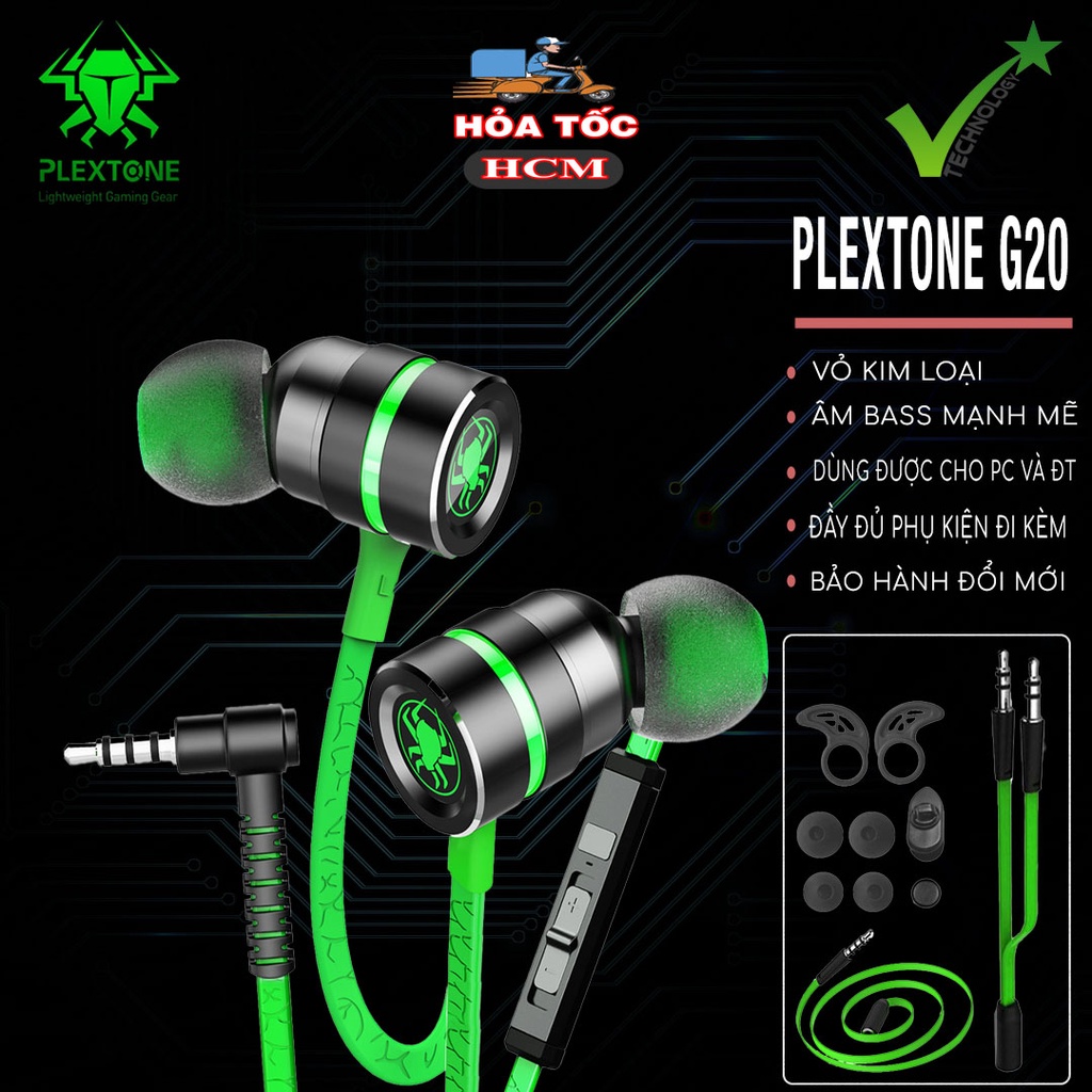Tai nghe gaming có mic Plextone G20 - G25 - G50 - New Edition Mark III ...